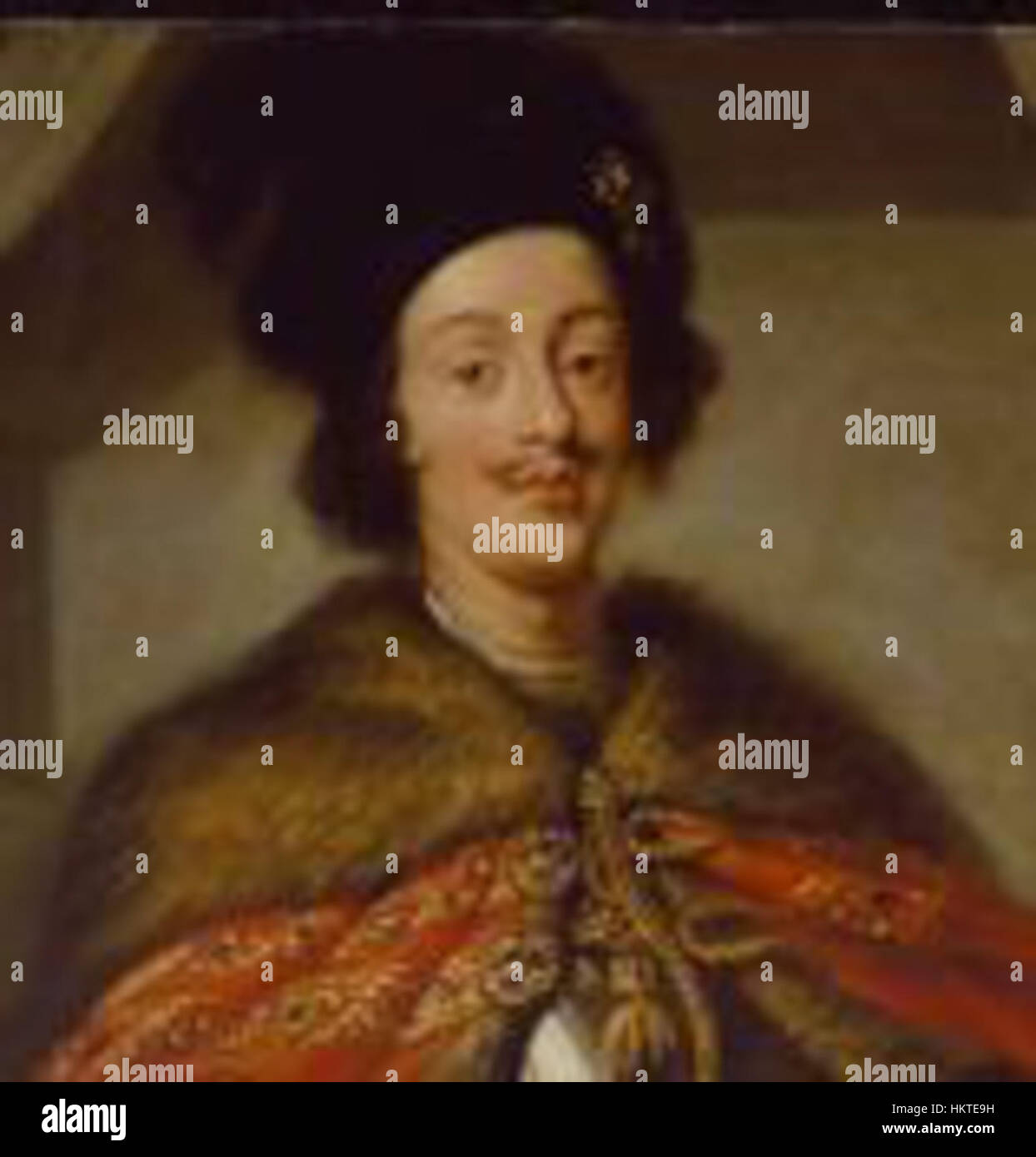 This artwork of Ferdinand III is a historical representation of the ...