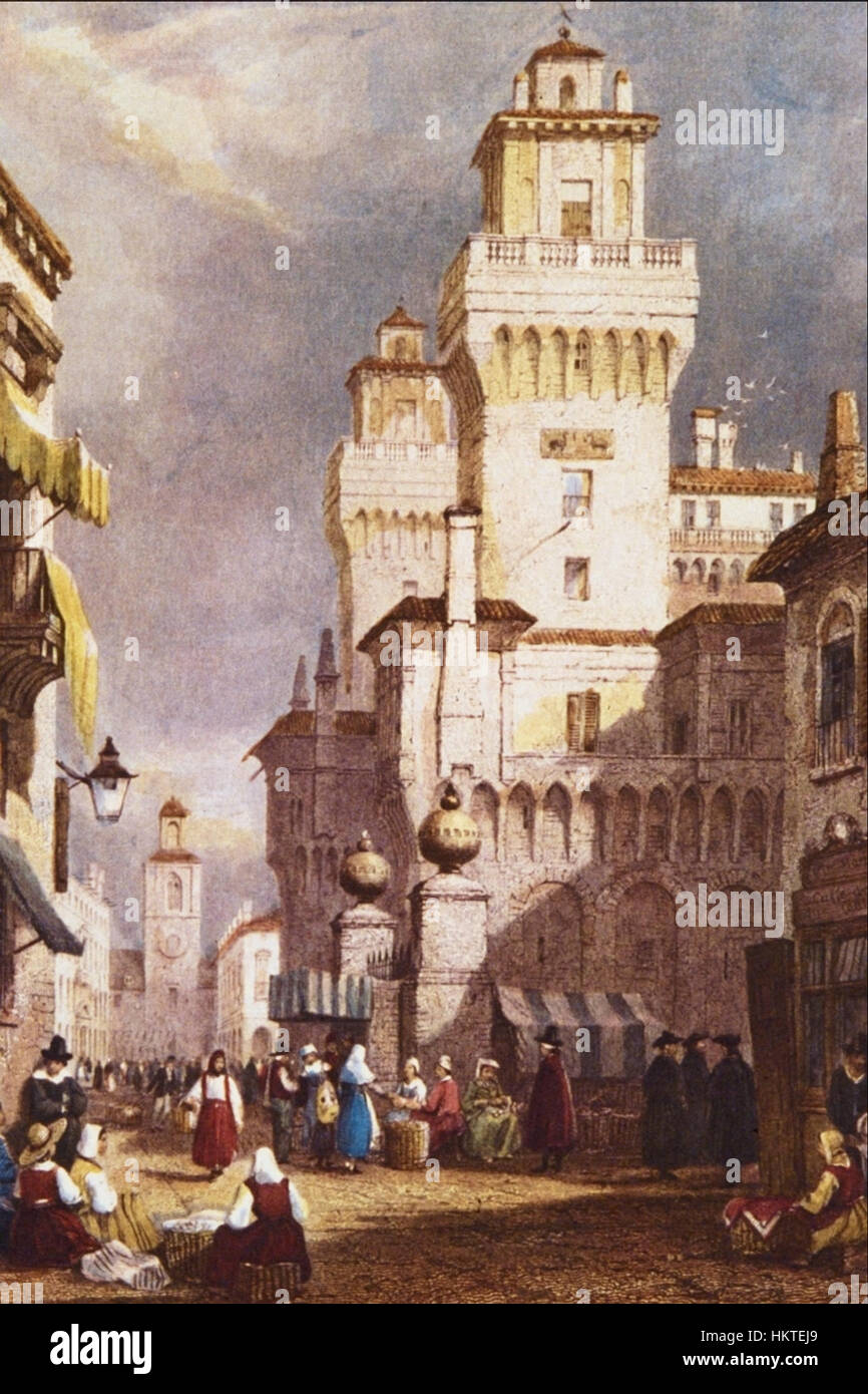 Samuel Prout’s artwork 'Ferraral' showcases his exceptional skill in ...