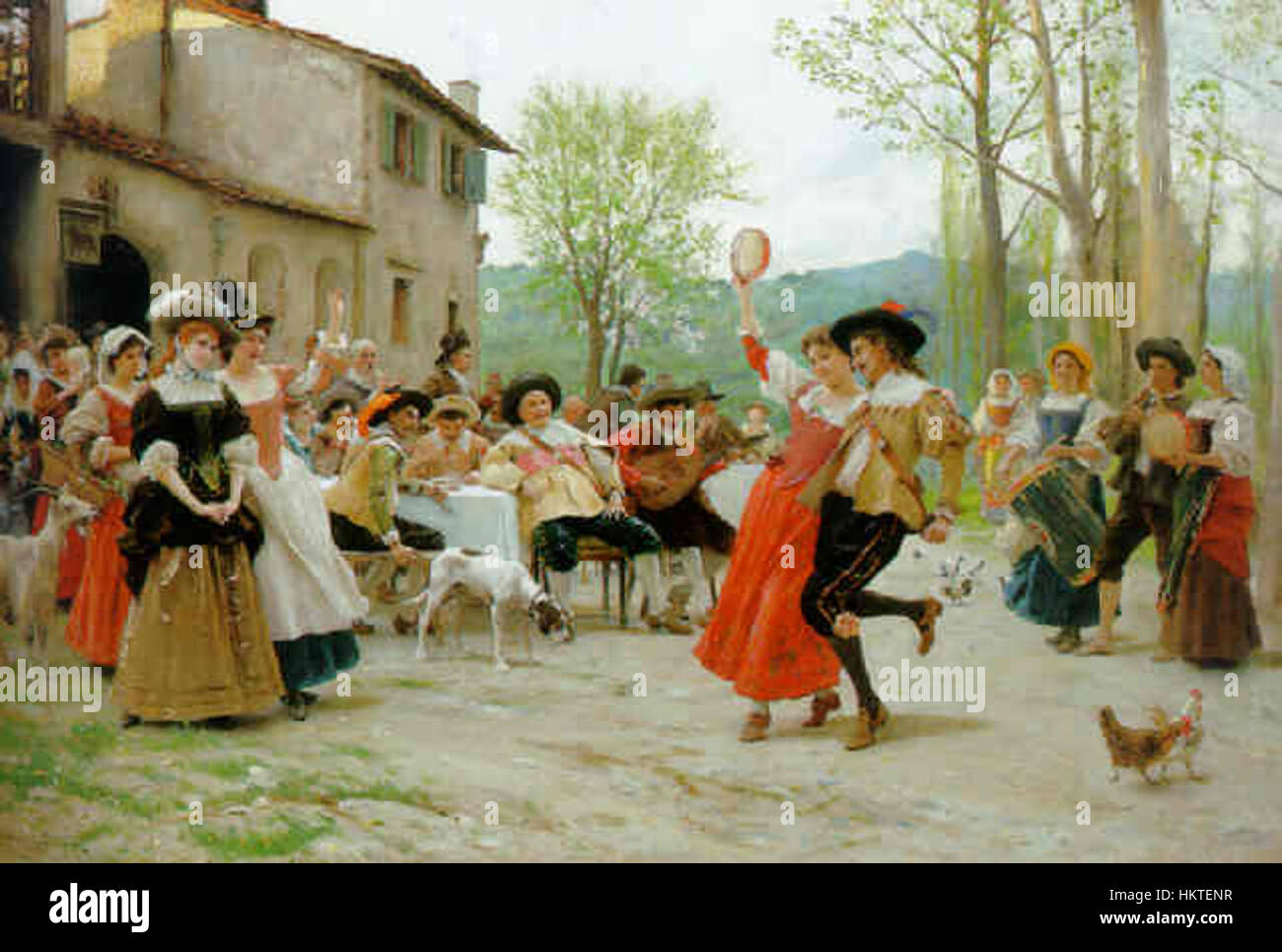 *Festa in Paese* captures the lively spirit of an Italian village ...