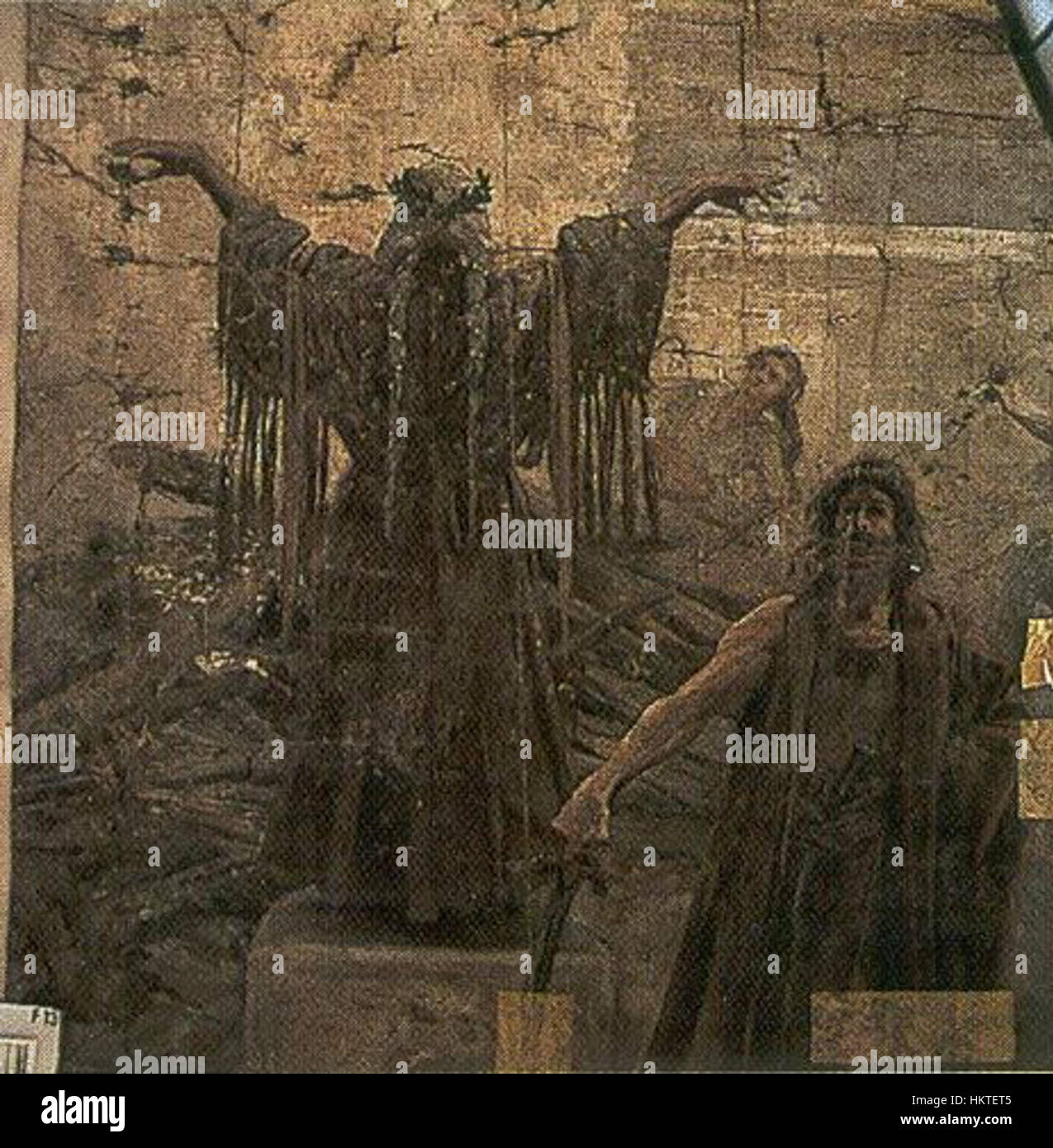 Feszty taltos before restoration Stock Photo - Alamy