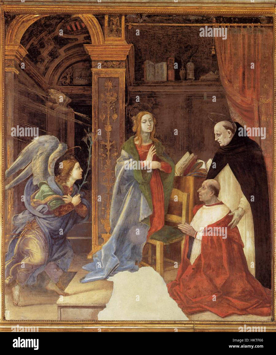 The annunciation lippi hi-res stock photography and images - Alamy