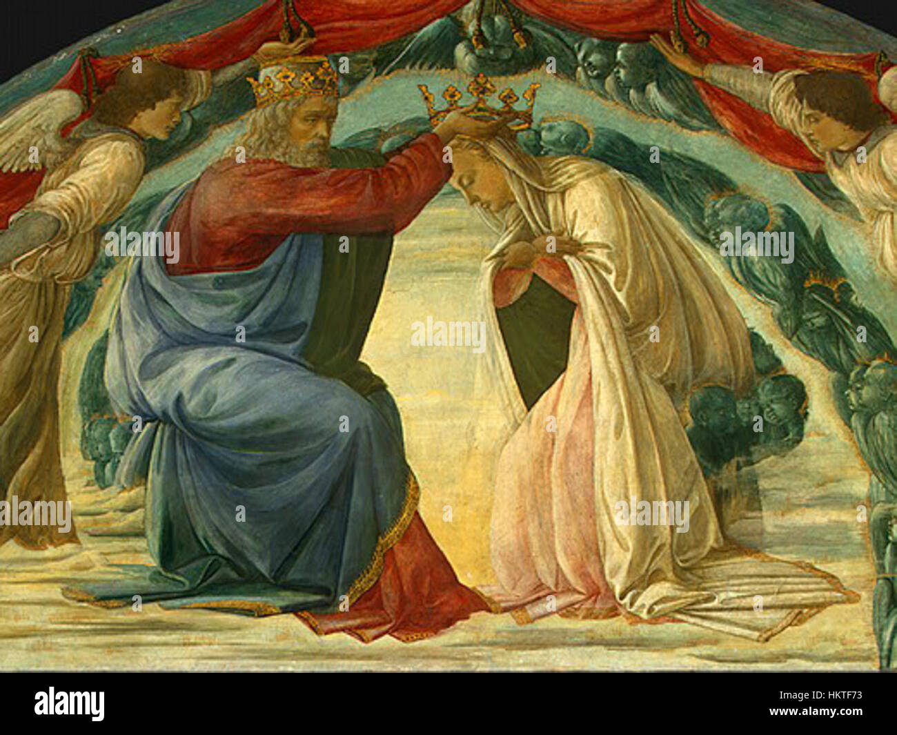Coronation of the virgin lippi hi-res stock photography and images - Alamy