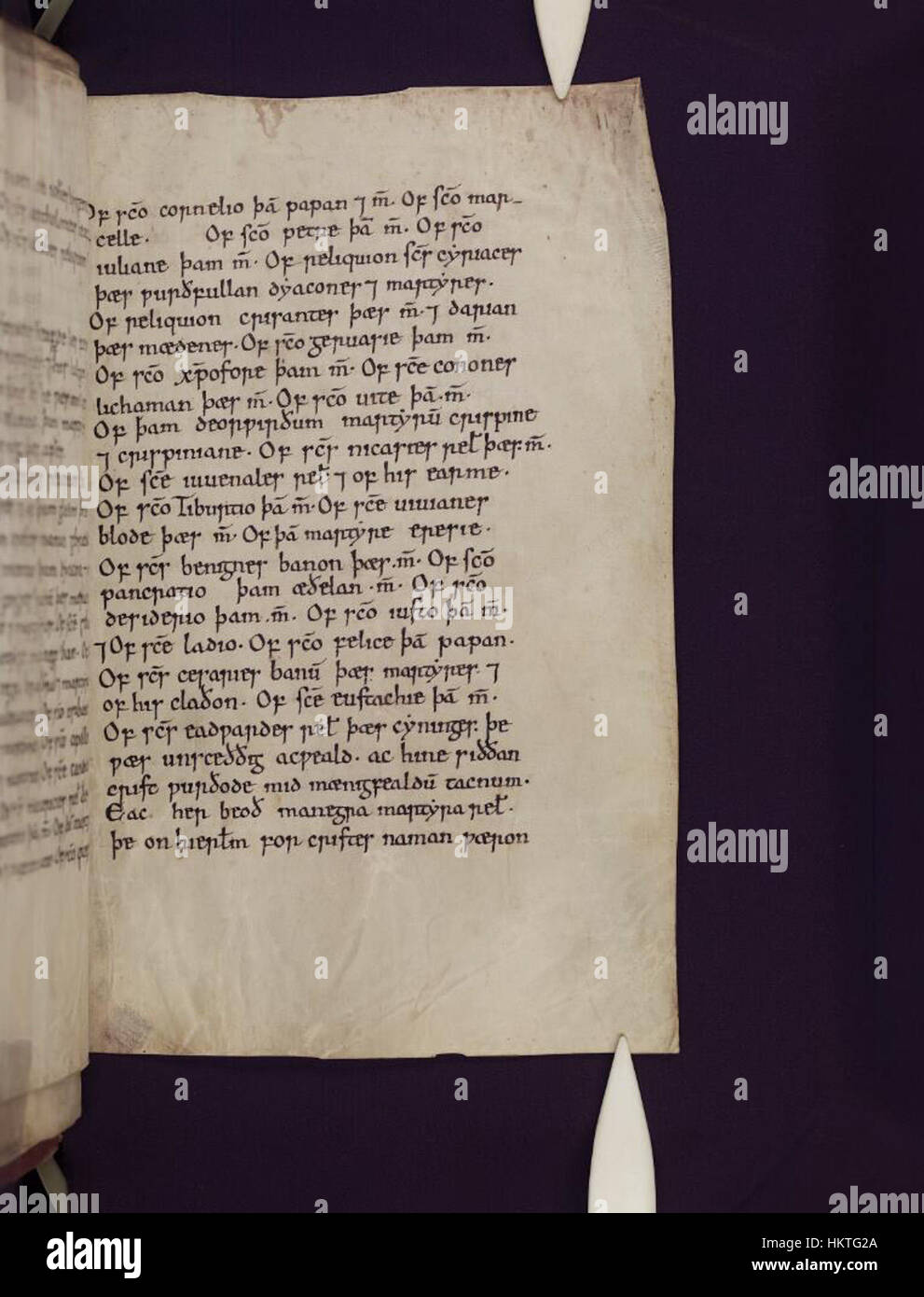 The Latin Gospels 11r, housed in the Bodleian Libraries, is an ...