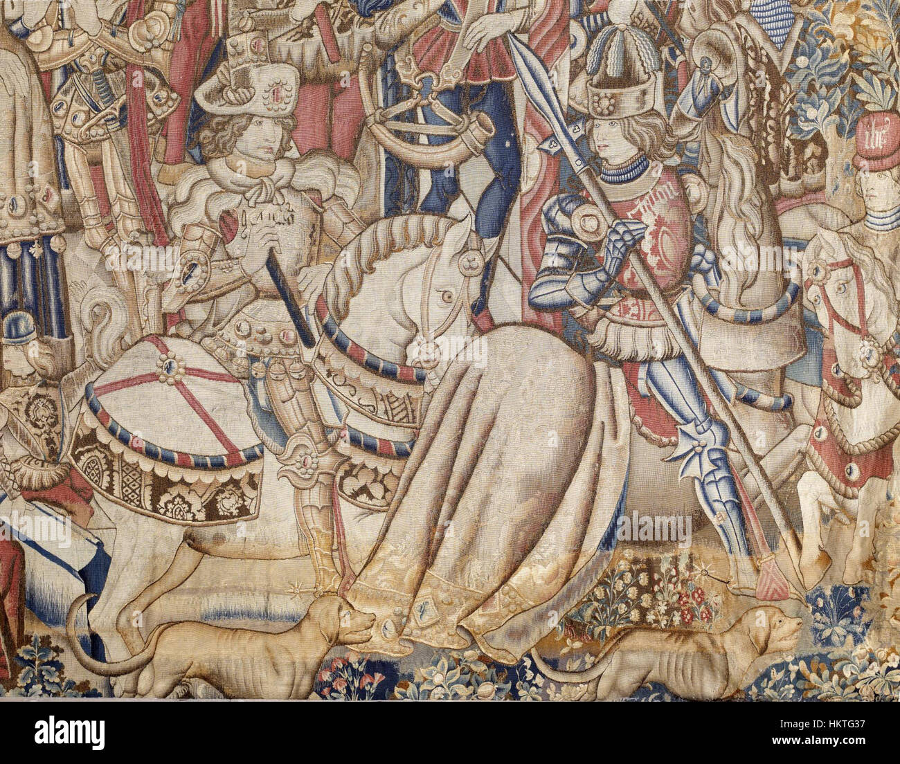 Flemish - Meleager and Atalanta Setting Out to Hunt the Calydonian Boar ...
