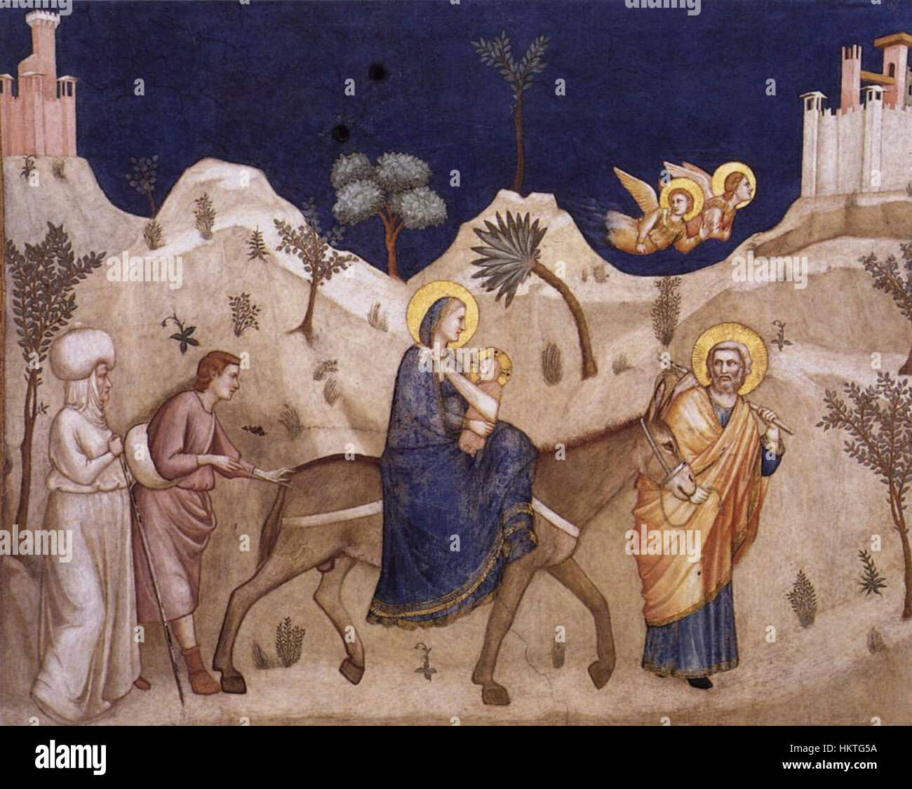 Flight joseph mary jesus egypt hi-res stock photography and images - Alamy