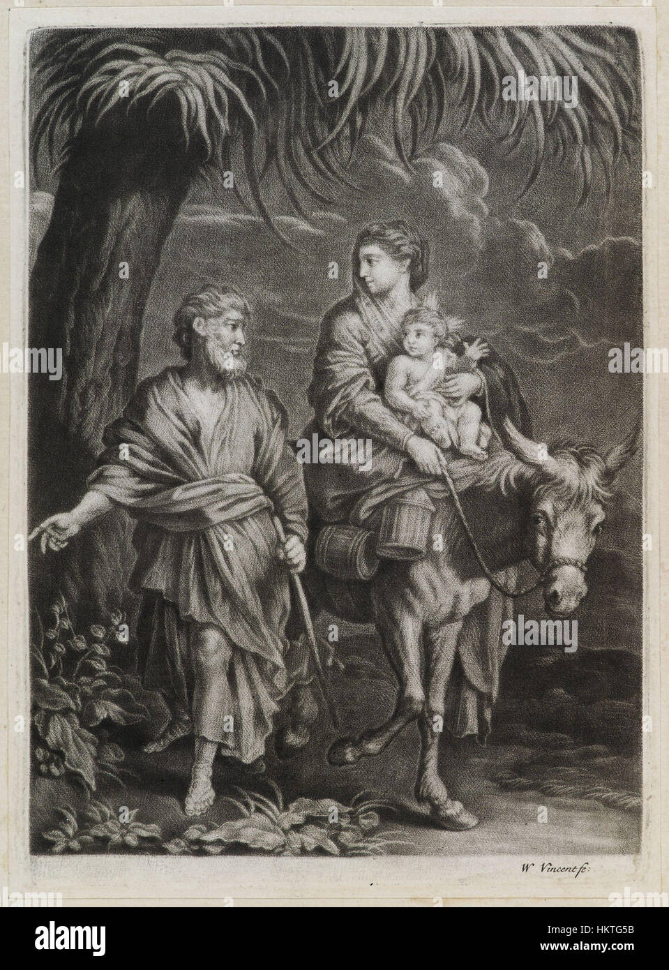 John Smith's 'Flight into Egypt' depicts the biblical scene of the Holy ...