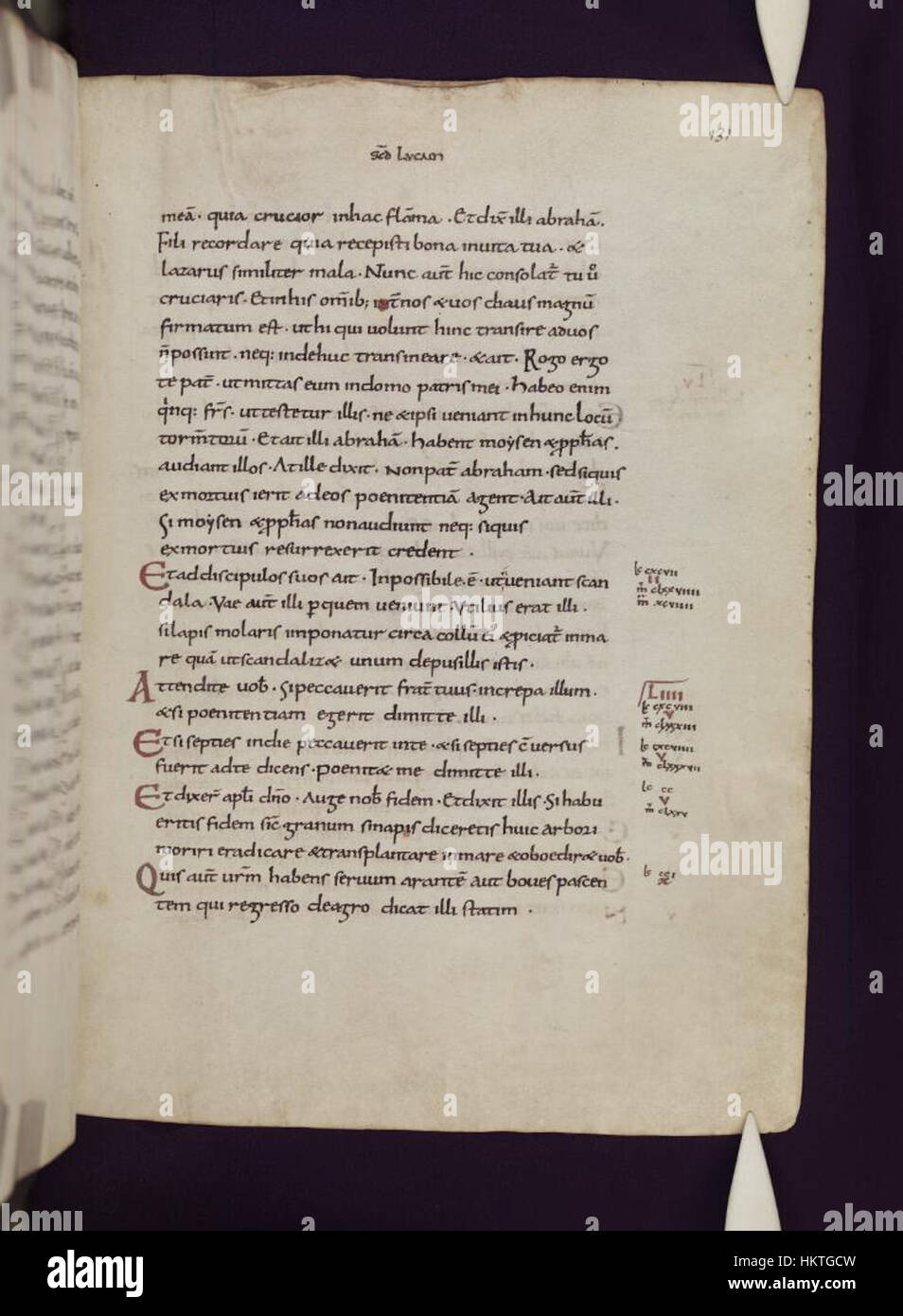 The Latin Gospels 131r, housed in the Bodleian Libraries, is an ...
