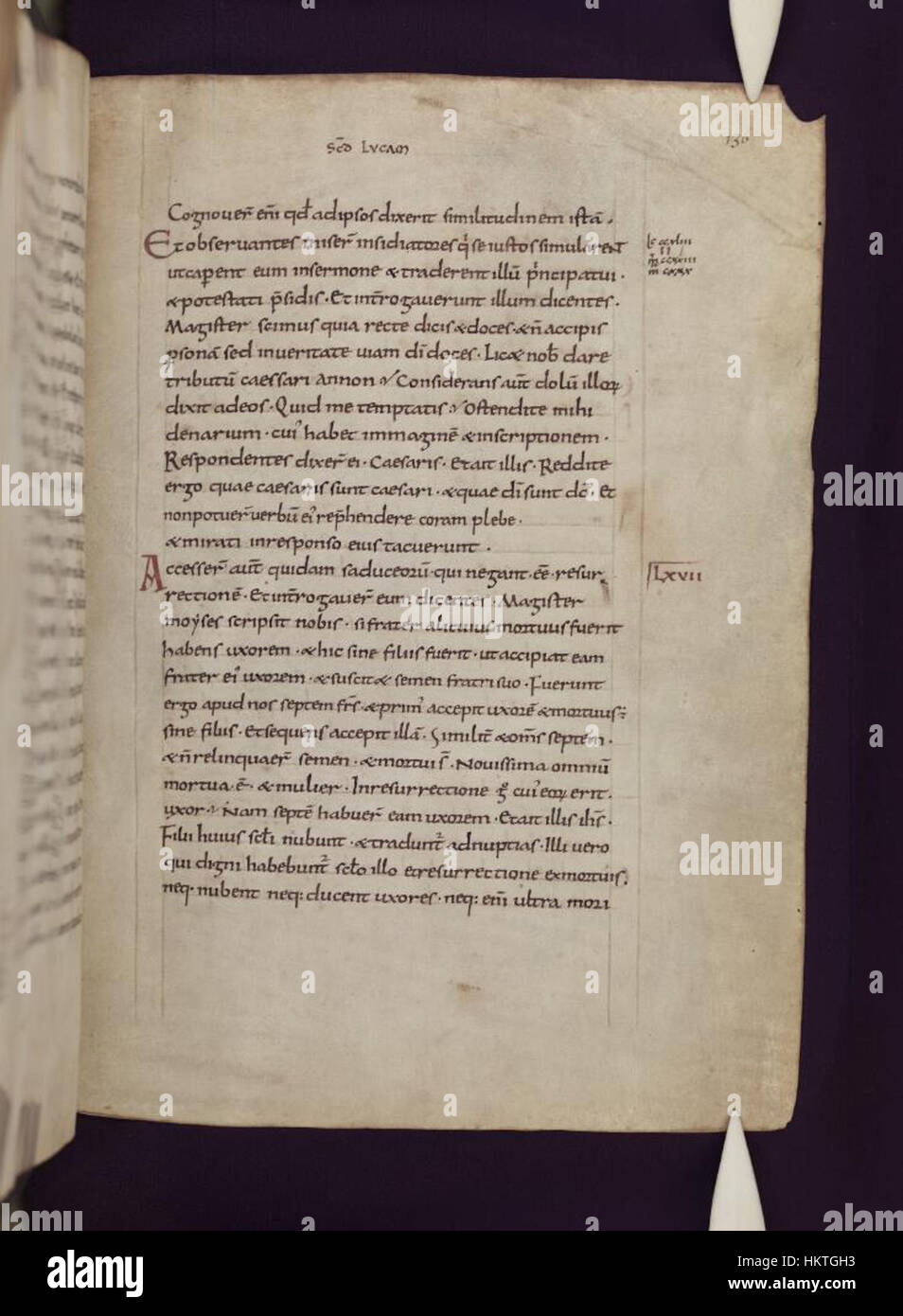 The Latin Gospels manuscript held in the Bodleian Libraries contains ...
