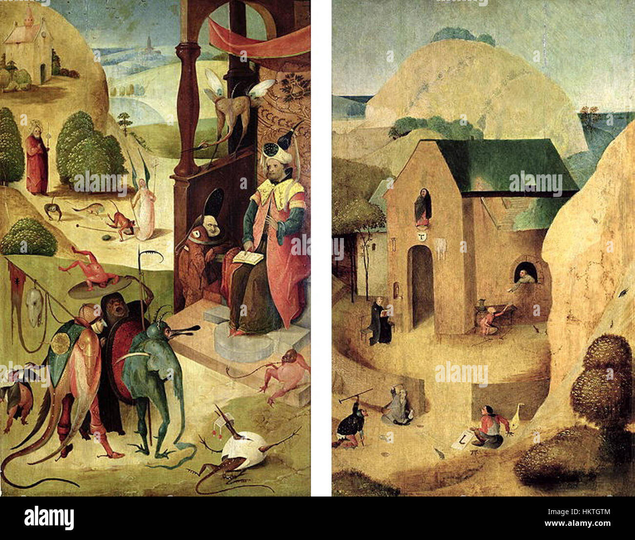 'Follower of Jheronimus Bosch 051' is a work attributed to a disciple ...