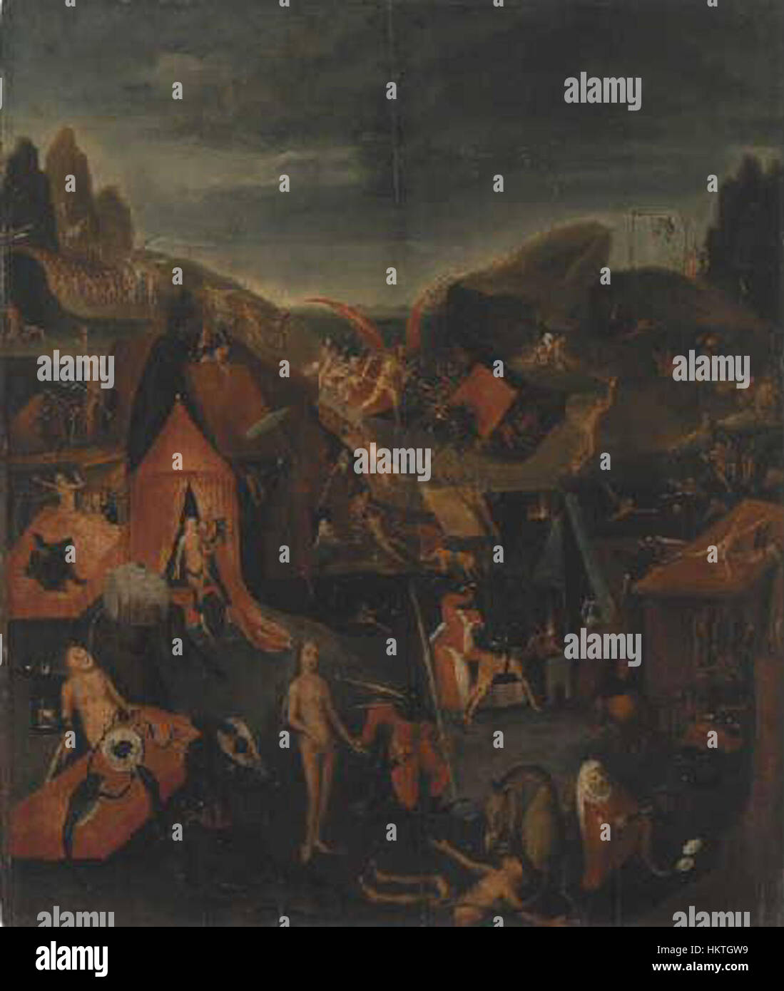 This painting is attributed to a follower of Jheronimus Bosch ...