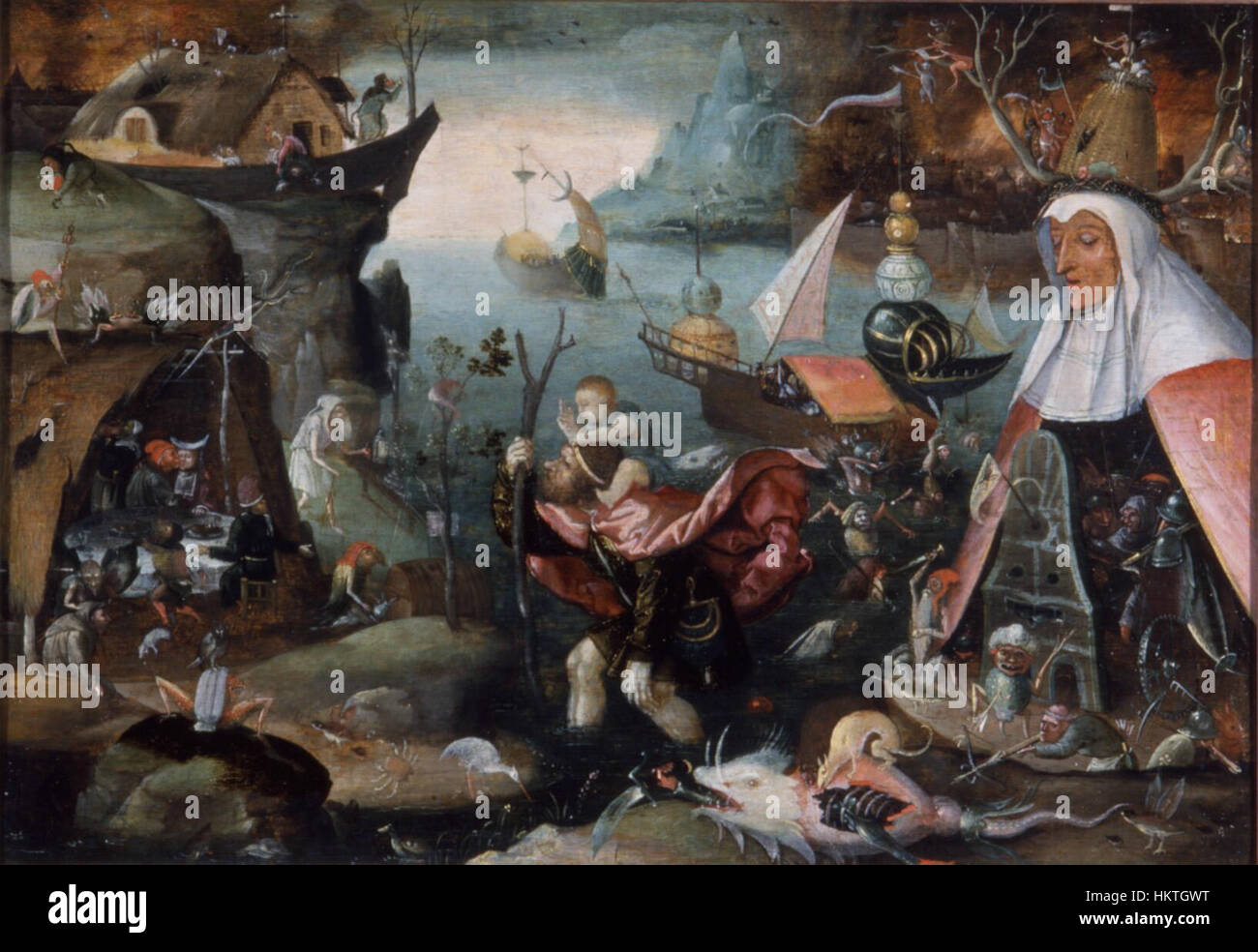 This work, attributed to a follower of Jheronimus Bosch, showcases ...