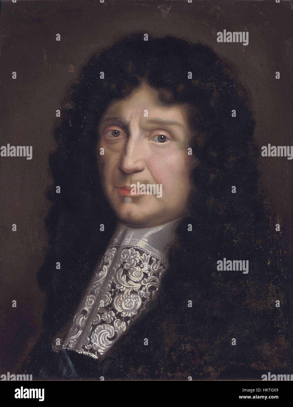 This portrait attributed to a follower of Pierre Mignard depicts Jean ...