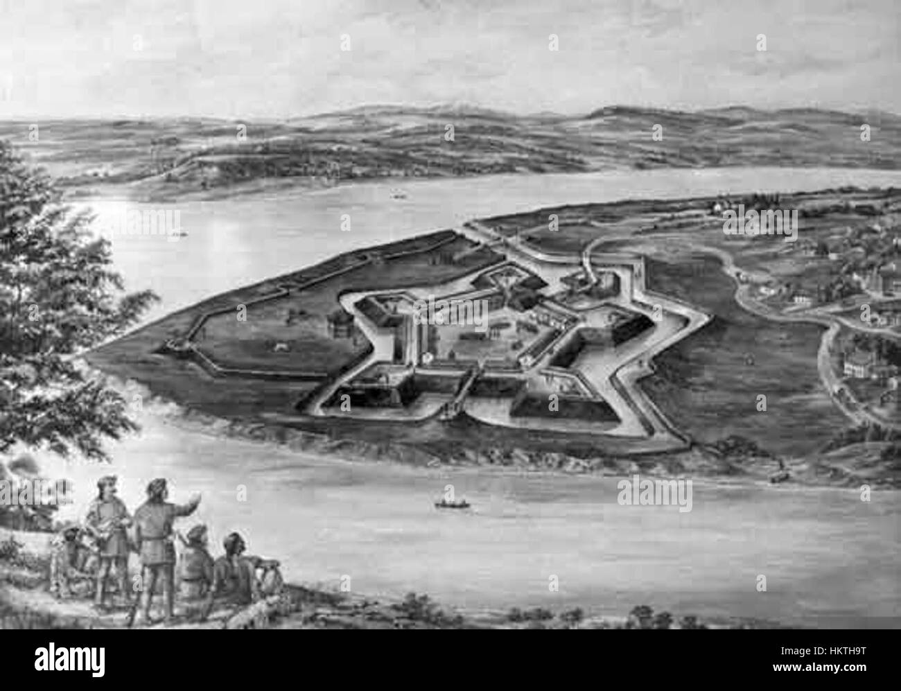 Fort pitt museum Black and White Stock Photos & Images - Alamy