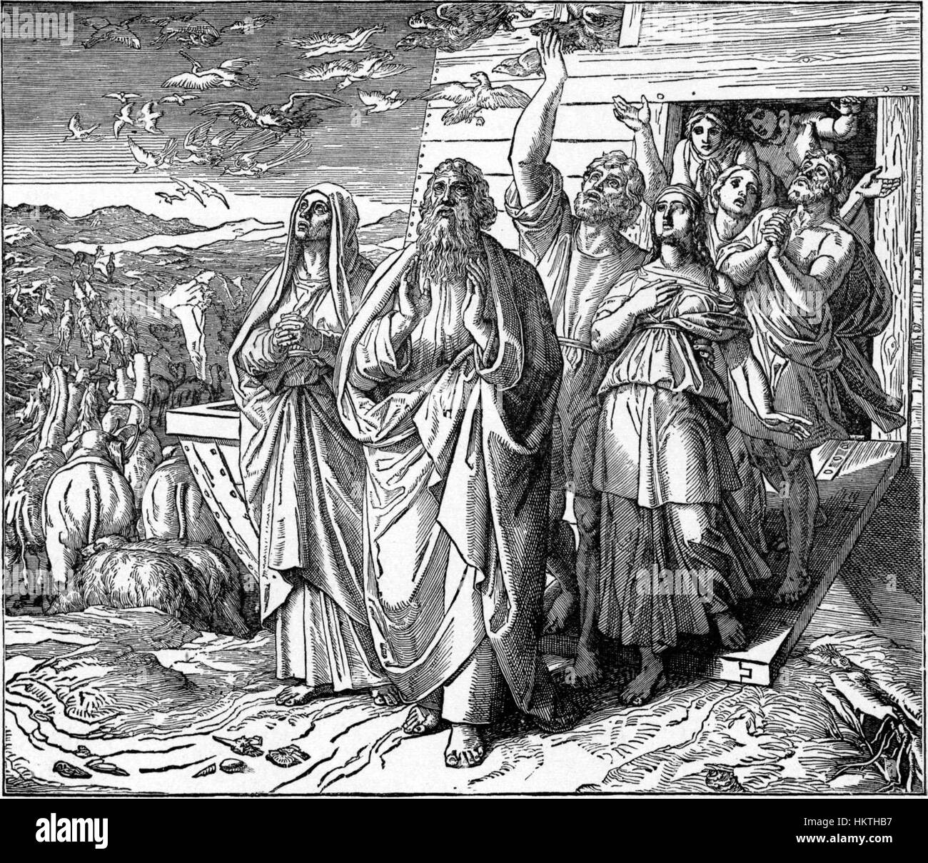 Foster Bible Pictures presents a historical religious illustration ...