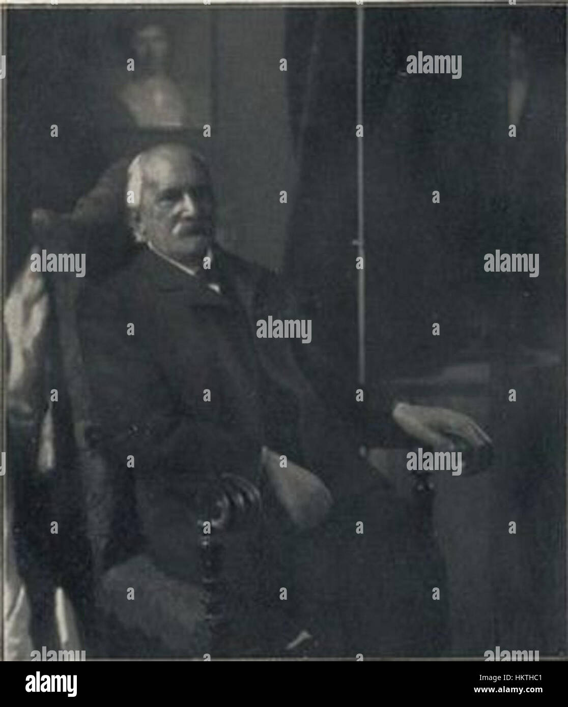 This historic photograph captures Marchese Carlo Guerrieri Gonzaga, a ...