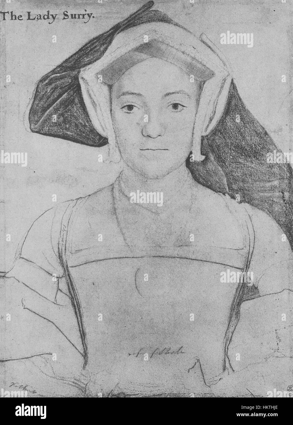 Hans Holbein the Youngerâ€™s portrait of Frances, Countess of Surrey ...