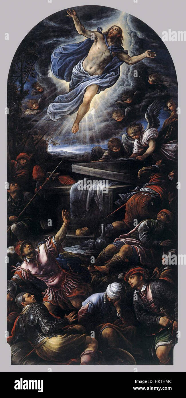 'Resurrection of Christ' by Francesco Bassano the Younger is a ...