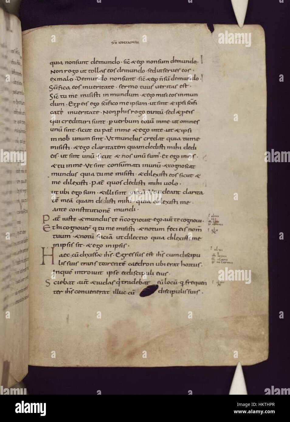 The Latin Gospels 172r, housed in the Bodleian Libraries, is a valuable ...