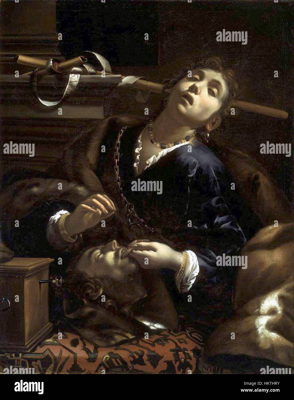 Francesco del Cairo’s painting 'Herodias with the Head of Saint John ...