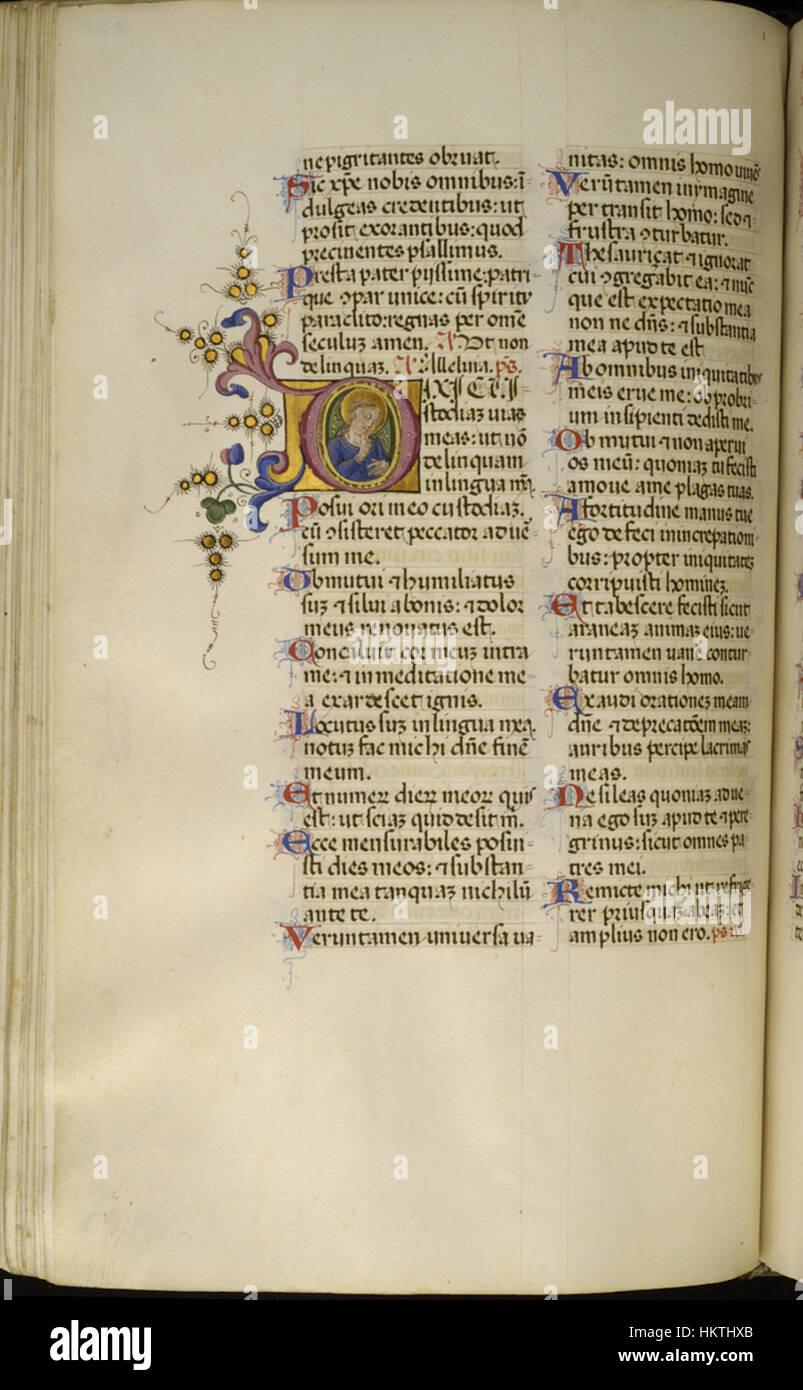 This illuminated manuscript leaf by Francesco di Antonio del Chierico ...