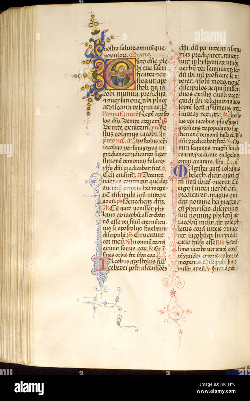 The leaf from the Breviary by Francesco di Antonio del Chierico is a fine example of Italian ...