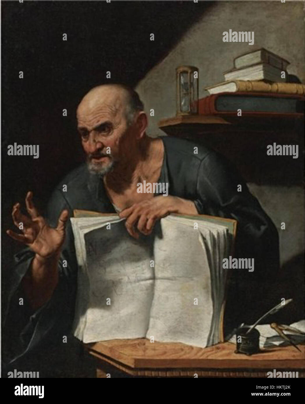 This portrait by Francesco Fracanzano depicts the Roman statesman and ...