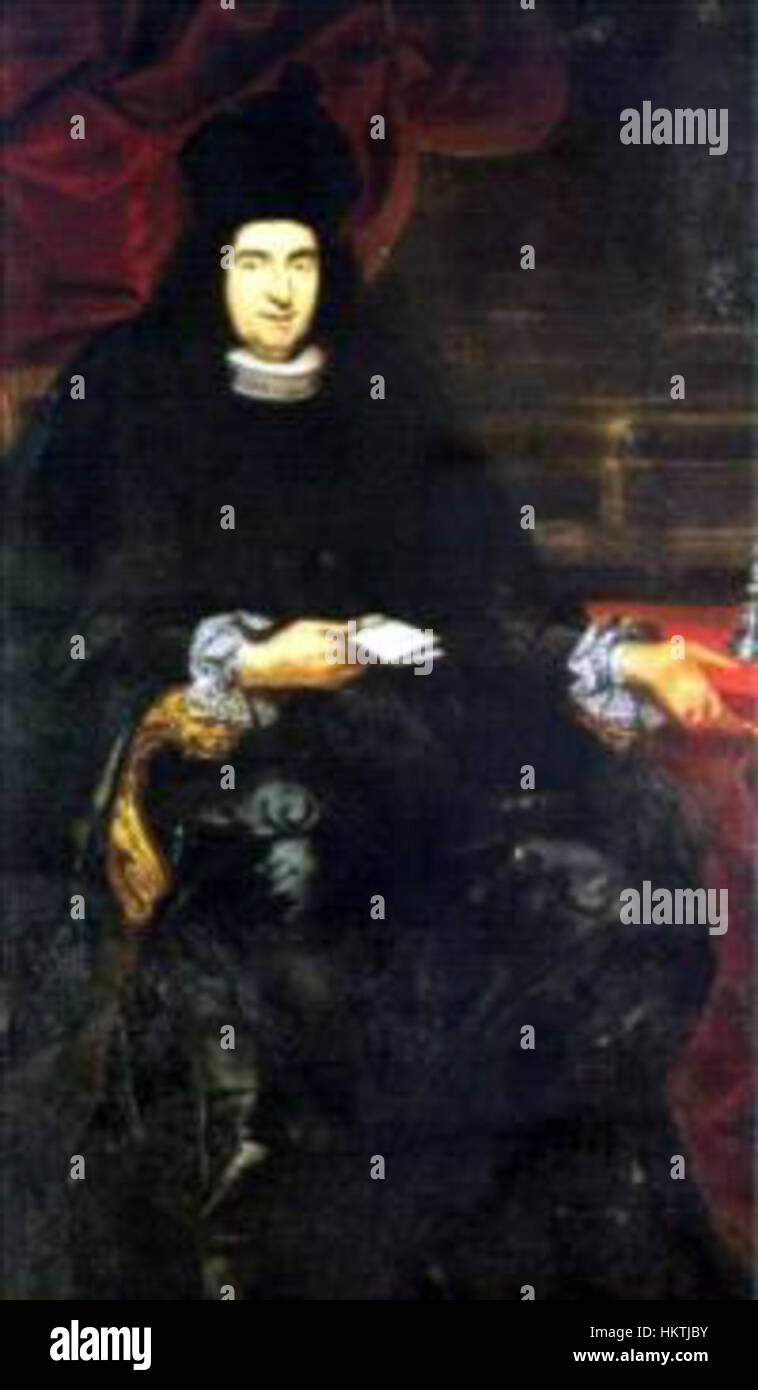 A 16th-century portrait by Francesco Invrea depicting the Doge of Genoa ...