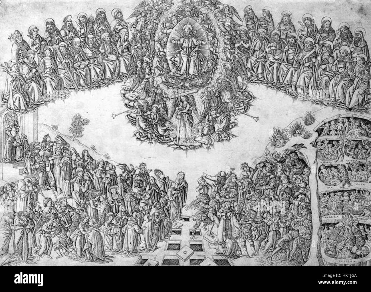 Francesco Rosselli’s painting 'The Last Judgment' illustrates the ...