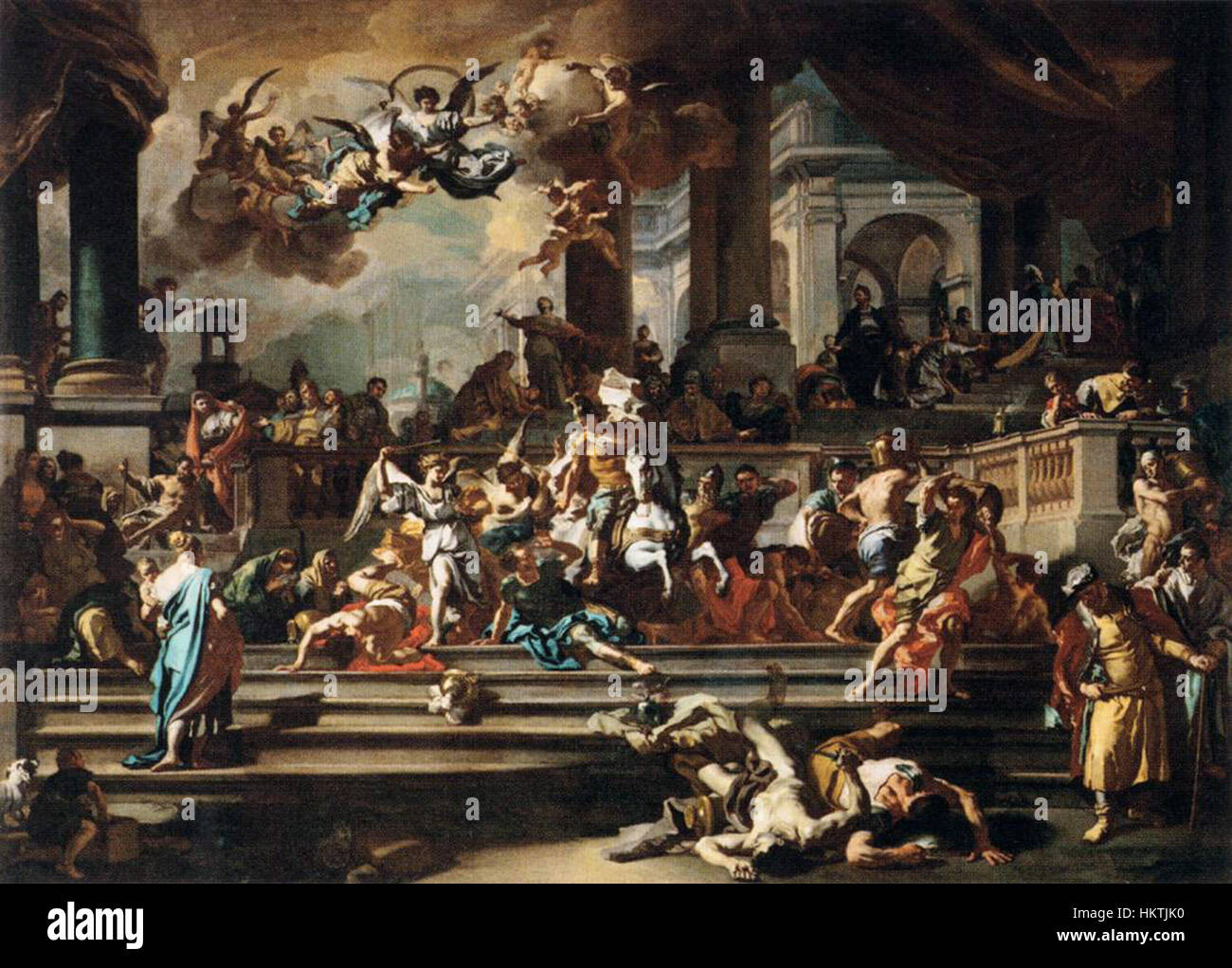 The expulsion of heliodorus hi-res stock photography and images - Alamy