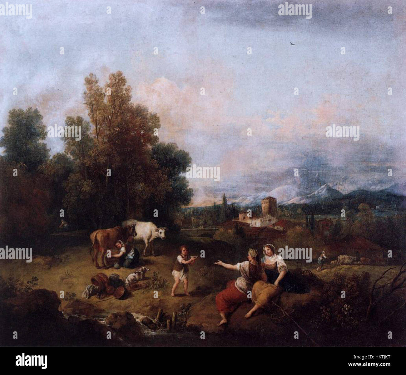 Francesco zuccarelli painting hi-res stock photography and images - Alamy