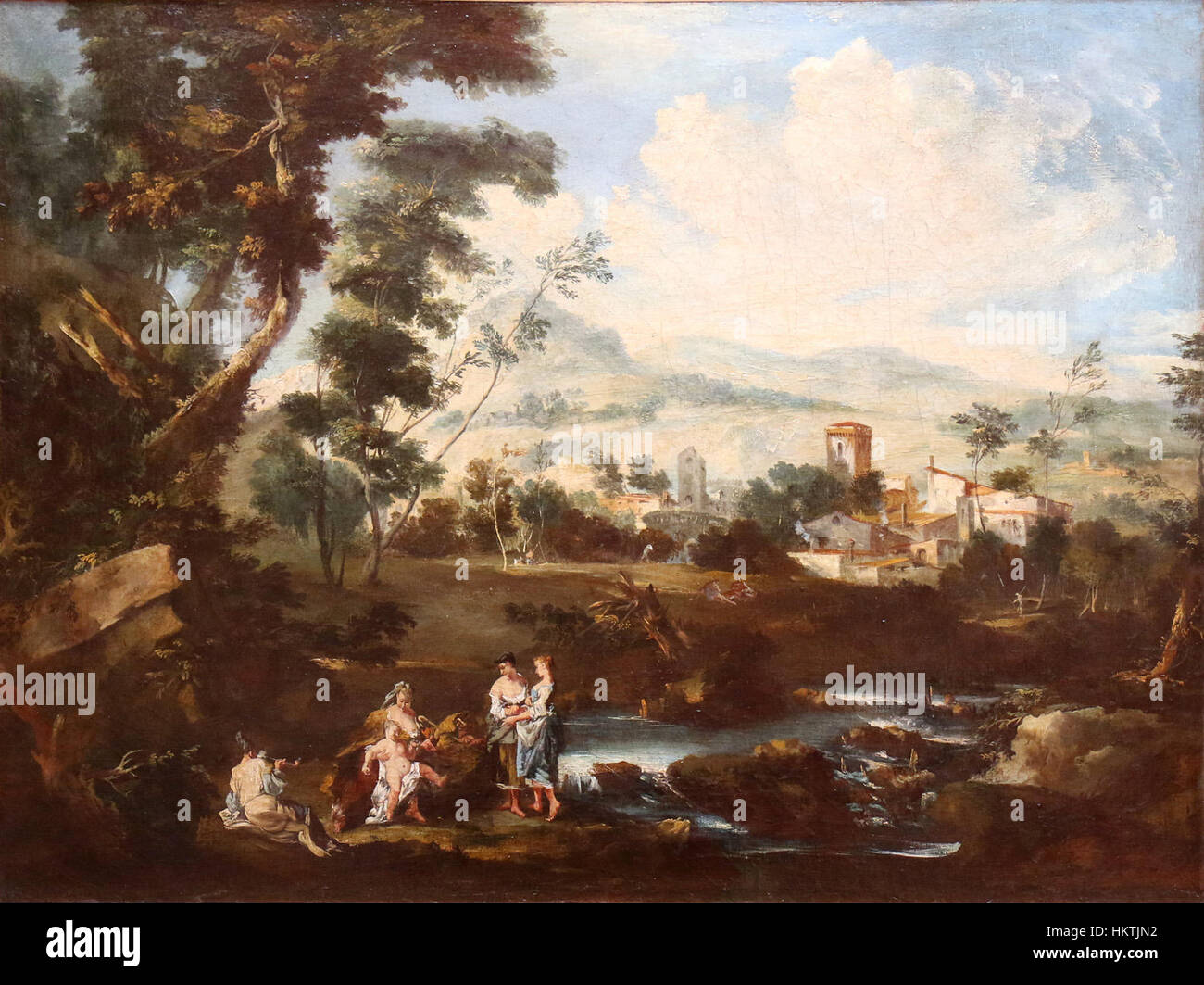 Francesco zuccarelli painting hi-res stock photography and images - Alamy