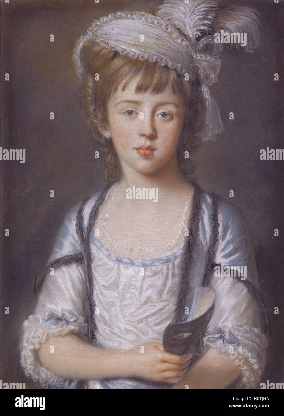 This portrait of Frances Elizabeth Brudenell-Bruce by William Hoare of ...