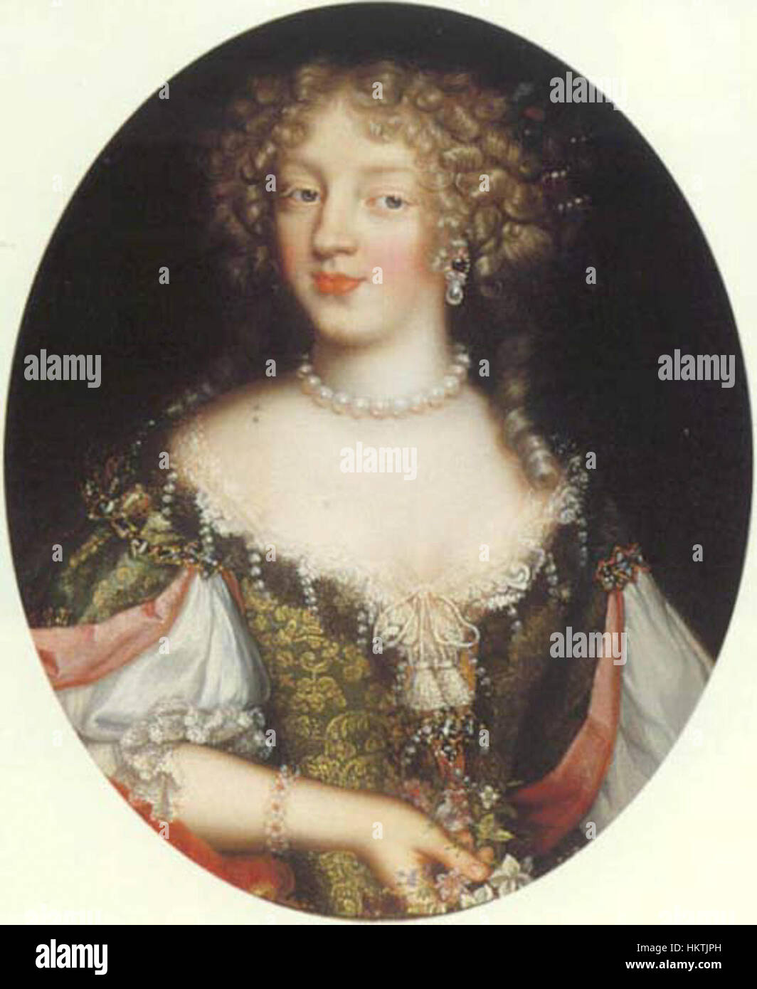 *Frances Jennings* is an artwork that features a historical figure or ...