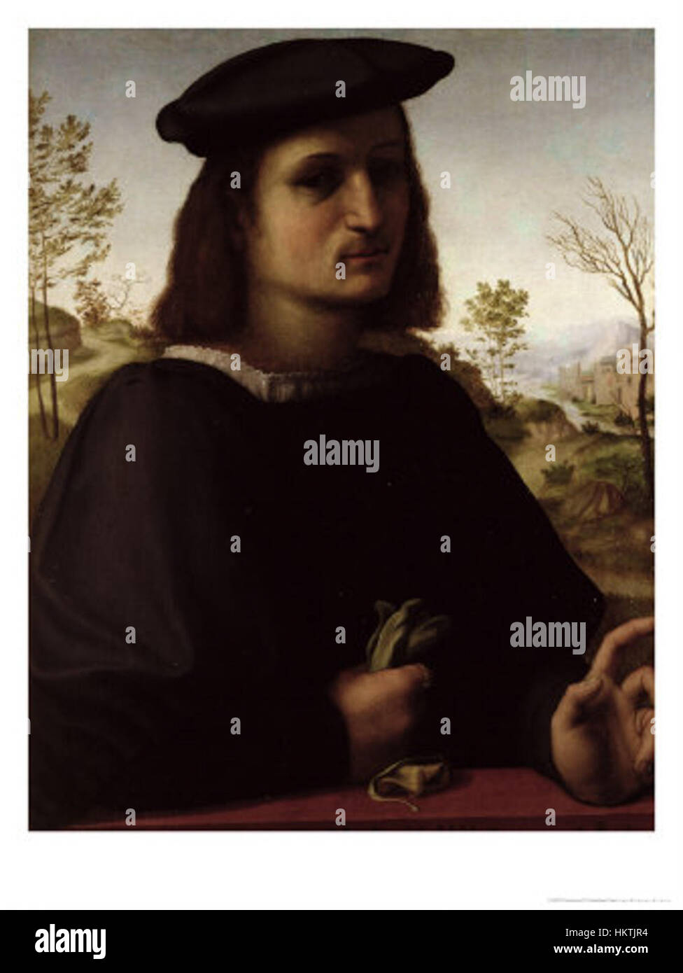 A painting by the Italian Renaissance artist Franciabigio, showcasing ...