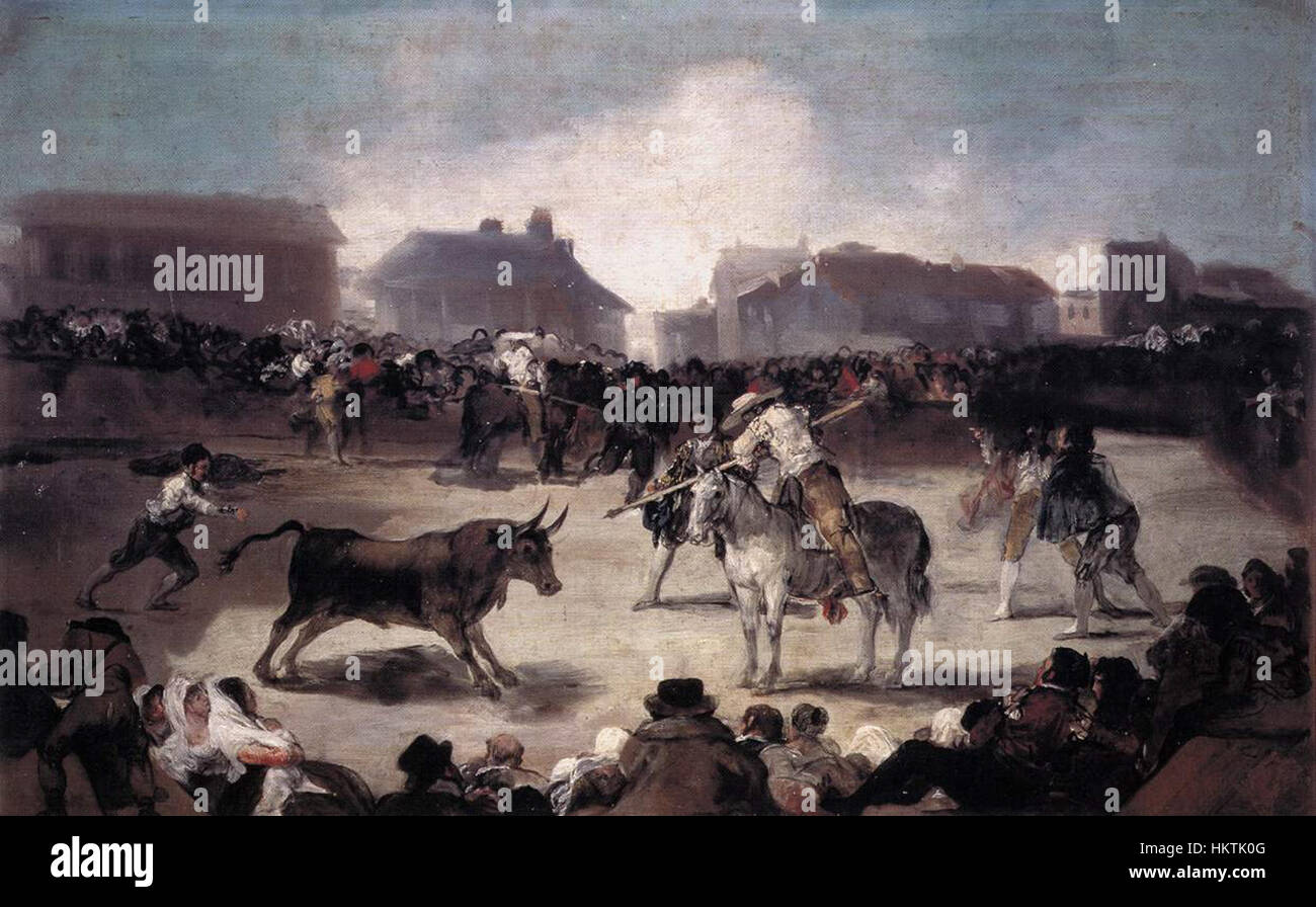 Francisco de goya bullfight hi-res stock photography and images - Alamy