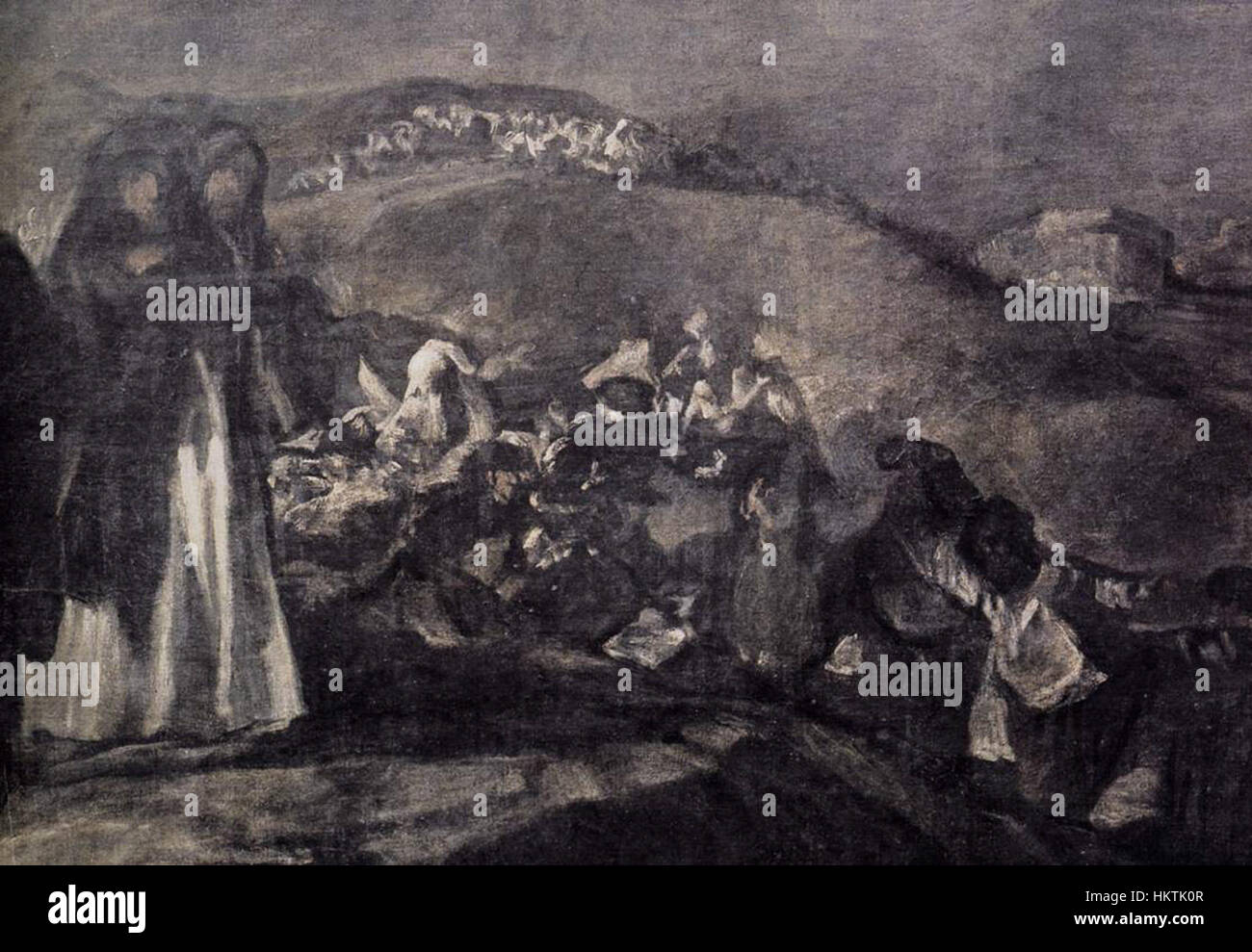 This detail from Francisco de Goya’s 'A Pilgrimage to San Isidro ...