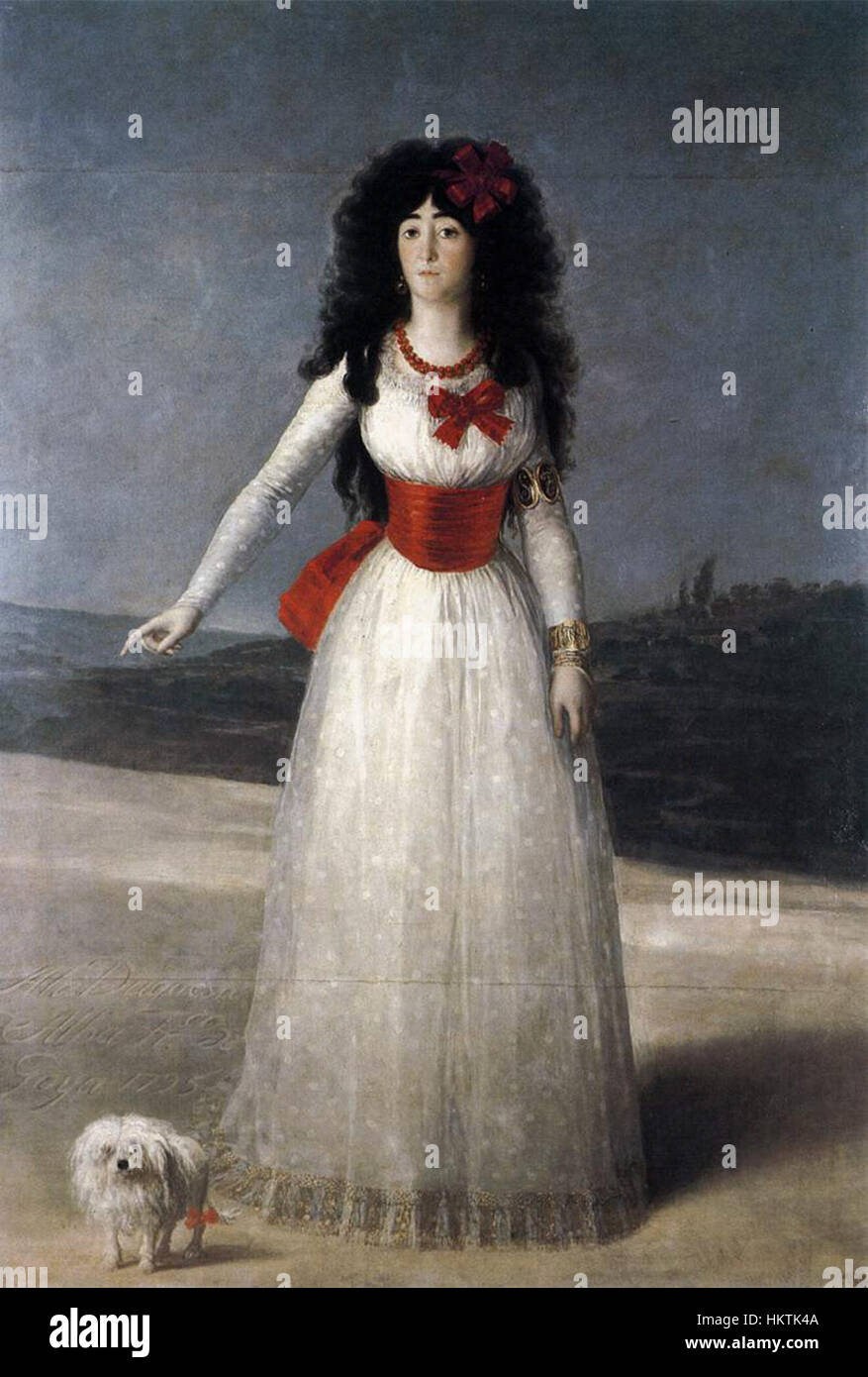 Francisco de Goya's portrait of 'The Duchess of Alba' is an iconic ...