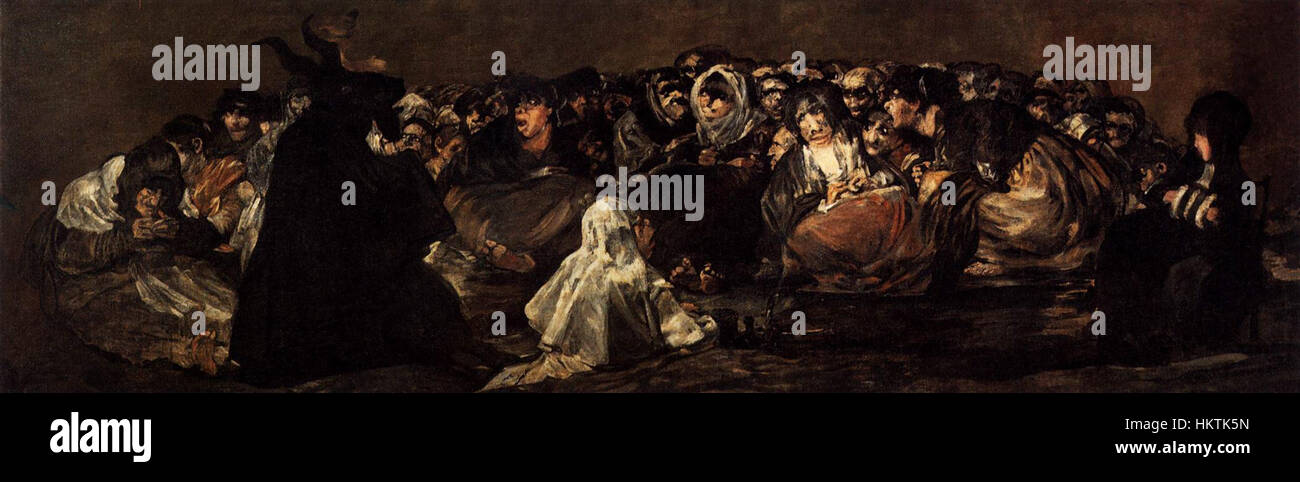 Witches sabbath the great he goat hi-res stock photography and images ...