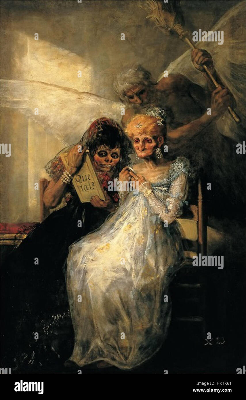 This work by Francisco de Goya y Lucientes showcases his signature ...