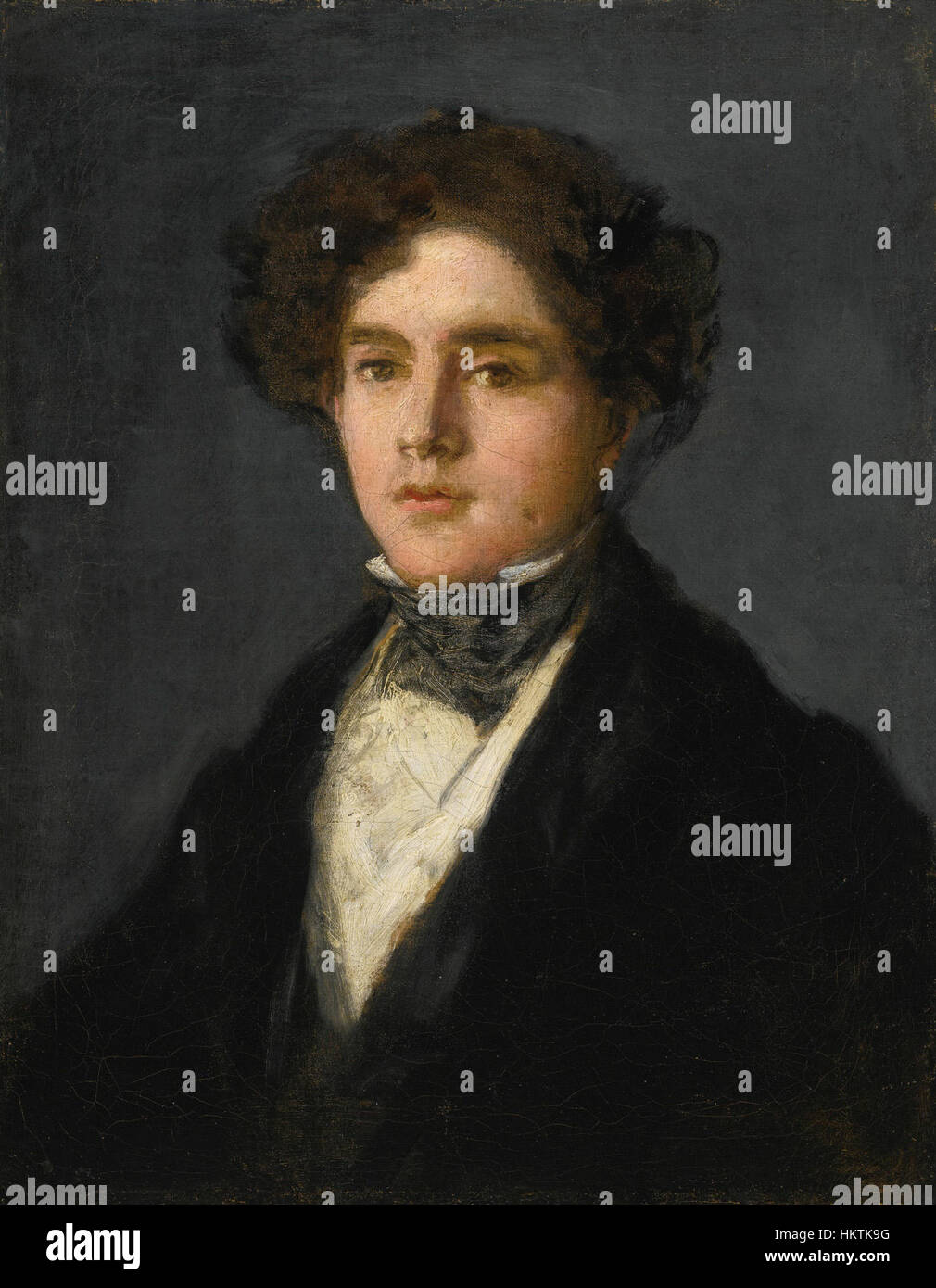 This portrait by Francisco Goya features Mariano Goya, the artist’s ...