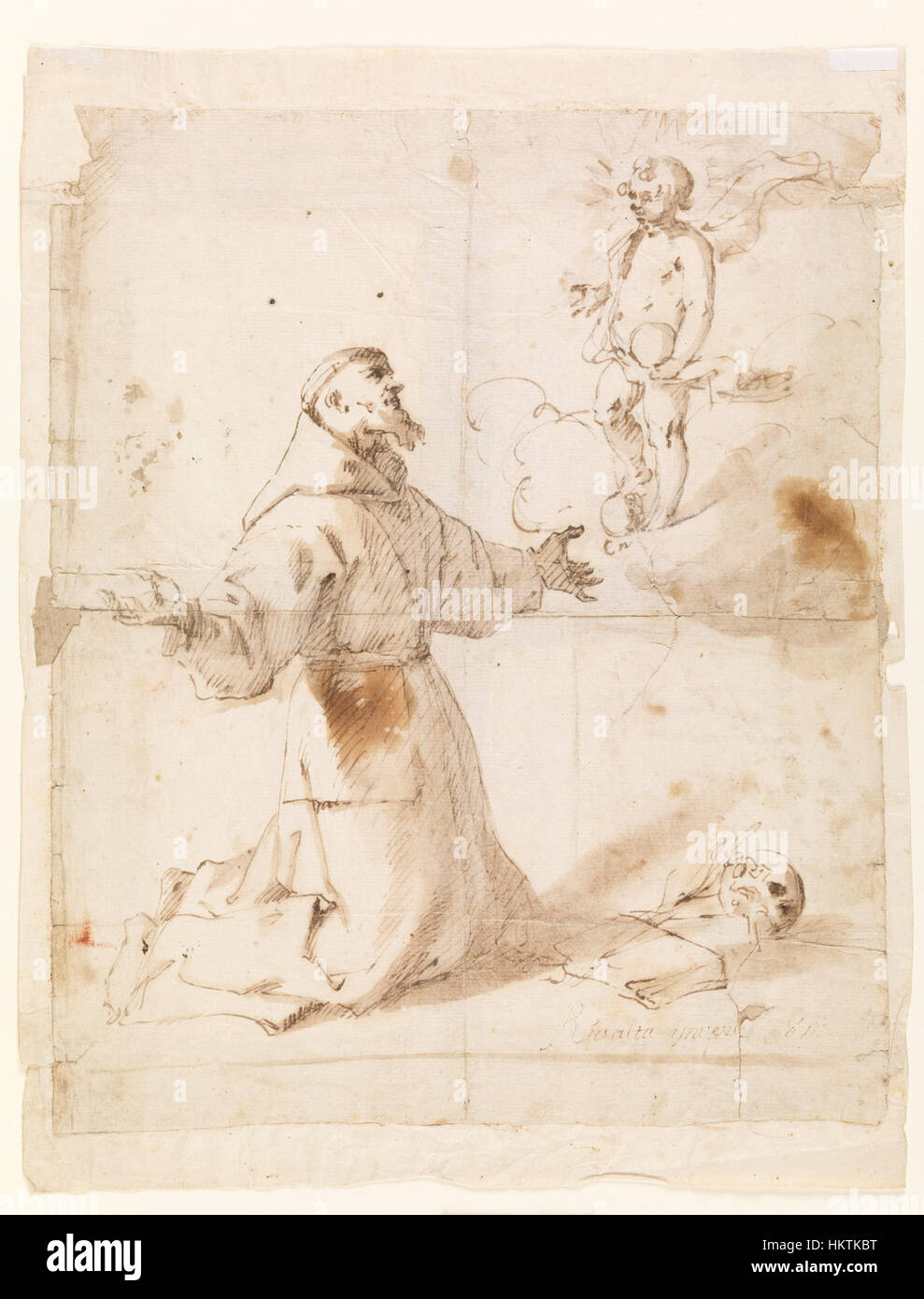 The painting 'San Antonio de Padua' by Francisco Ribalta showcases the ...