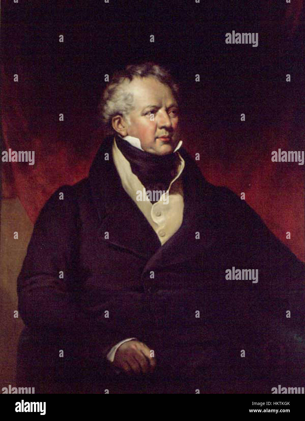 This portrait of Francis Gore, a prominent figure in British colonial ...