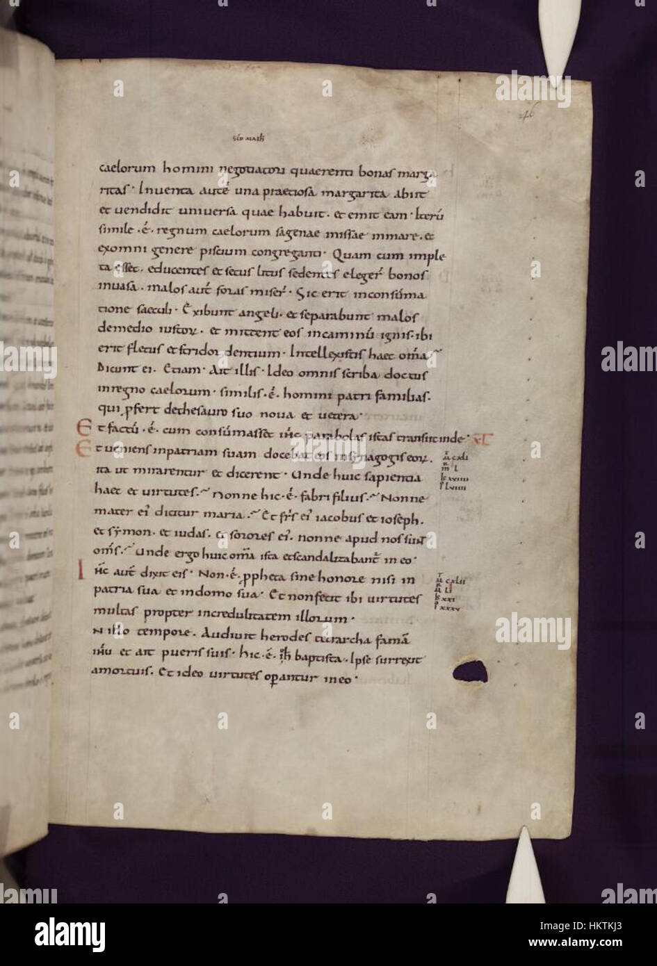 The Bodleian Libraries’ Latin Gospels 46r is a manuscript page ...