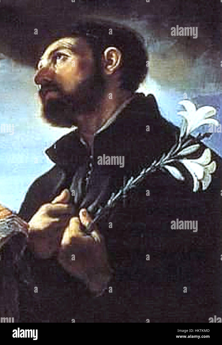 A depiction of Saint Francis Xavier, a 16th-century missionary and co ...