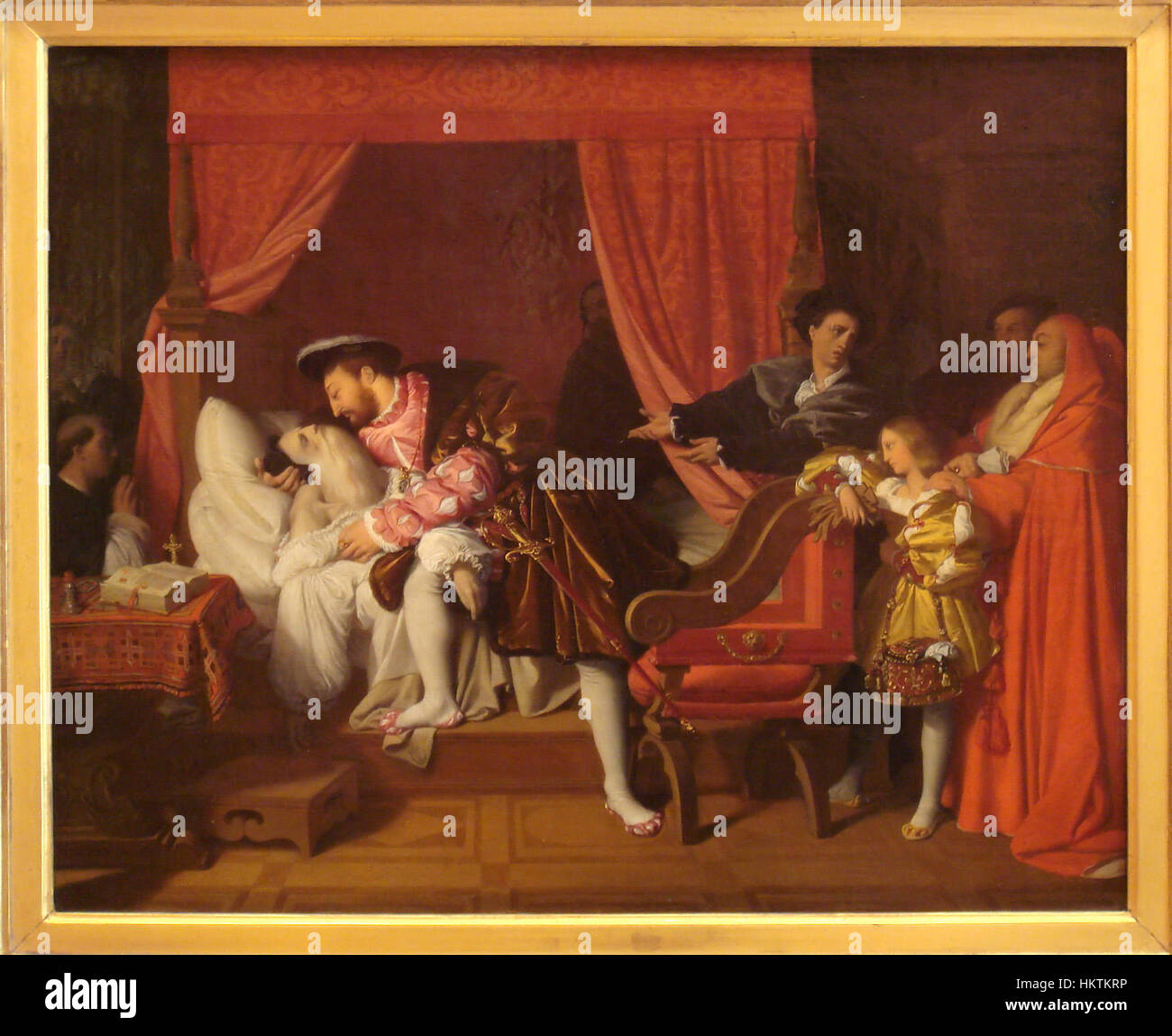 This painting by Jean-Auguste-Dominique Ingres depicts the final ...