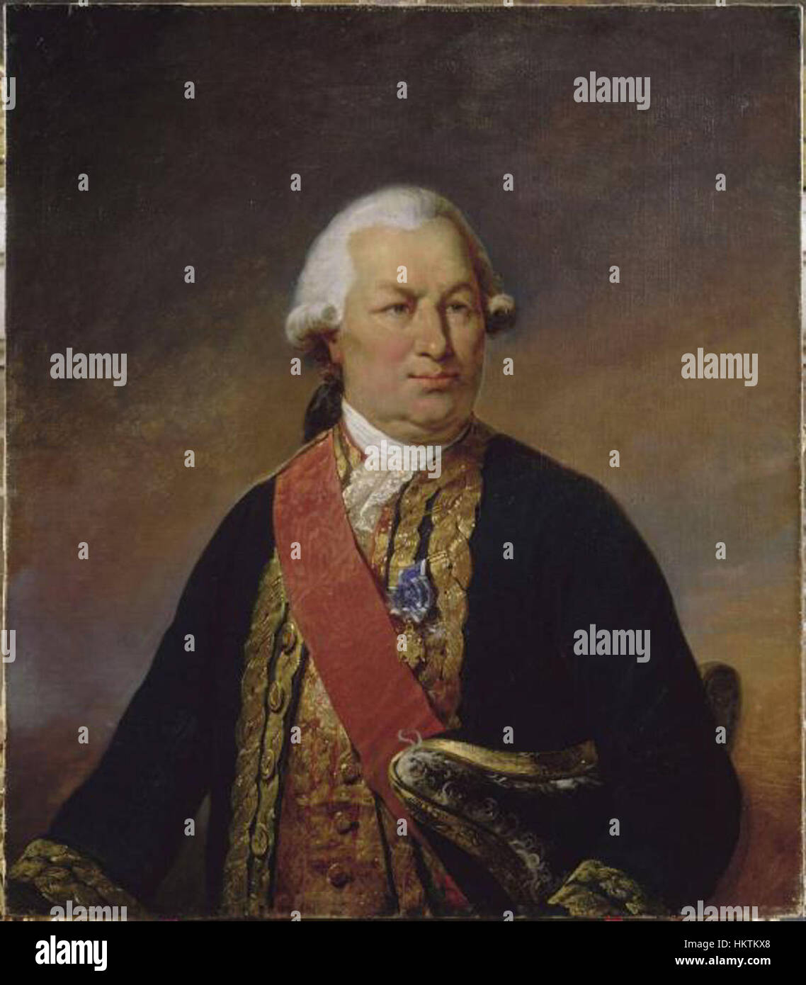 The portrait of François Joseph Paul, Comte d115883, presents a ...