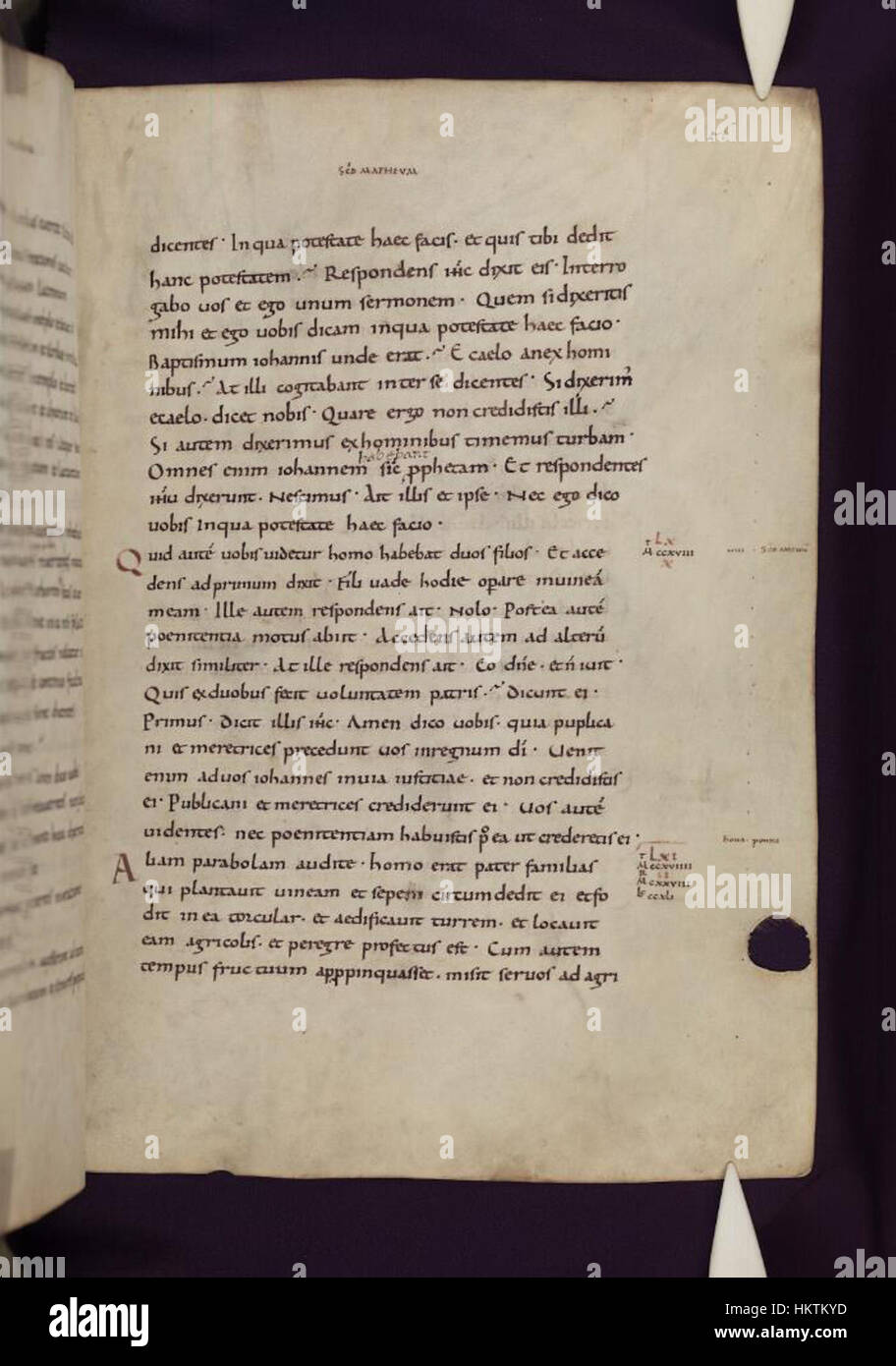 Gospel of luke hi-res stock photography and images - Alamy