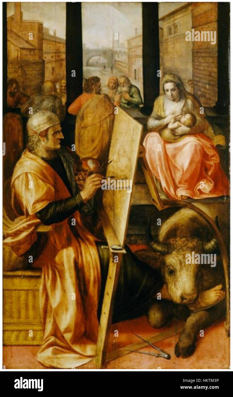 Saint Luke Painting High Resolution Stock Photography and Images - Alamy
