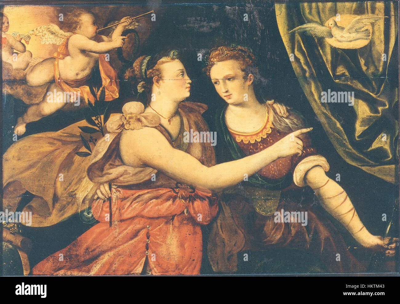 'Peace and Justice' by Frans Floris depicts allegorical figures of ...