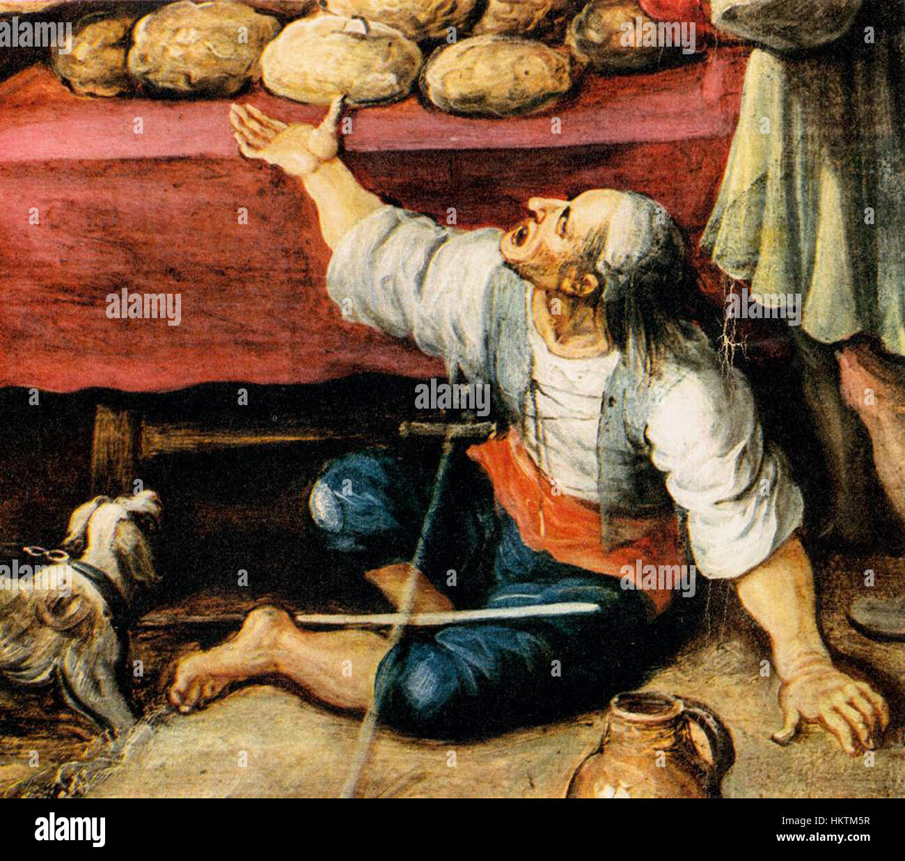 This detailed portion of 'The Seven Acts of Mercy' by Frans Francken II ...